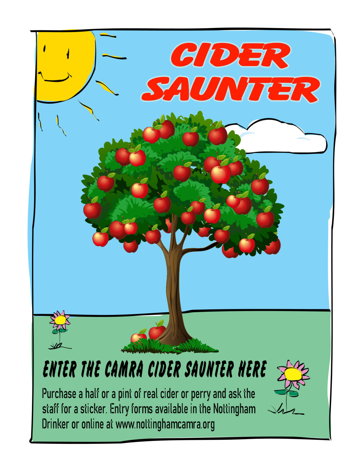 Cider Saunter in August **Hope you enjoyed it!** - Nottingham Camra