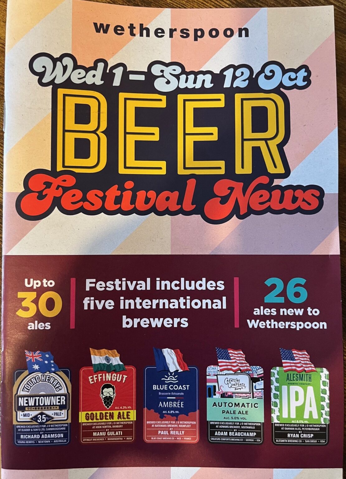 Wetherspoons Autumn Beer Festival - Nottingham Camra
