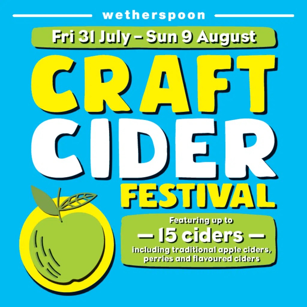 Wetherspoons Craft Cider Festival 2026 - Nottingham Camra